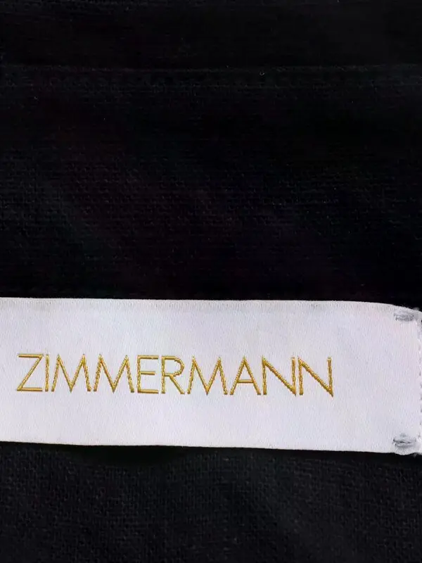 Zimmermann Embroidered-logo Shirt