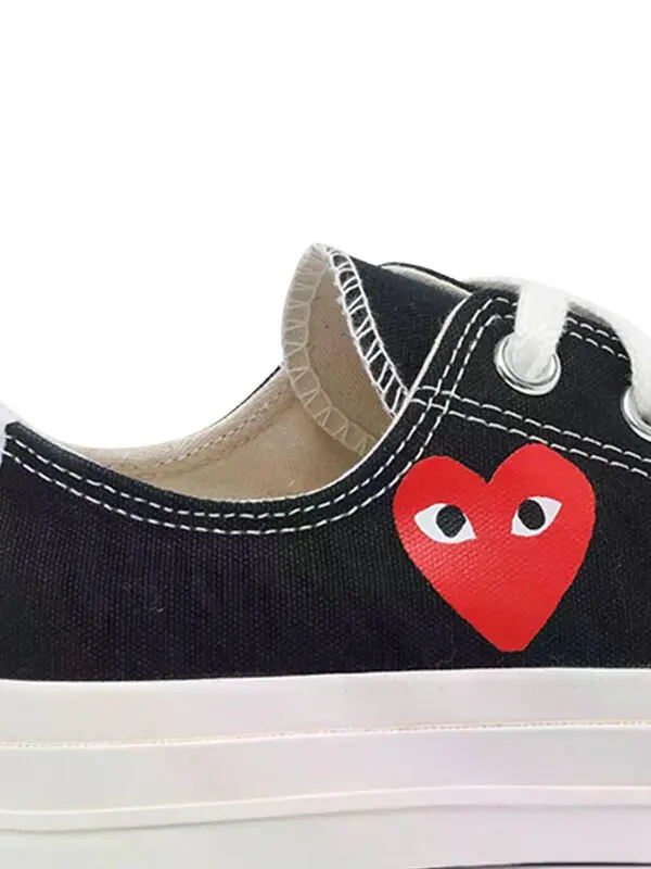 CONVERSE X COMME DES GARONS PLAY Heart-logo Lace-up Sneakers
