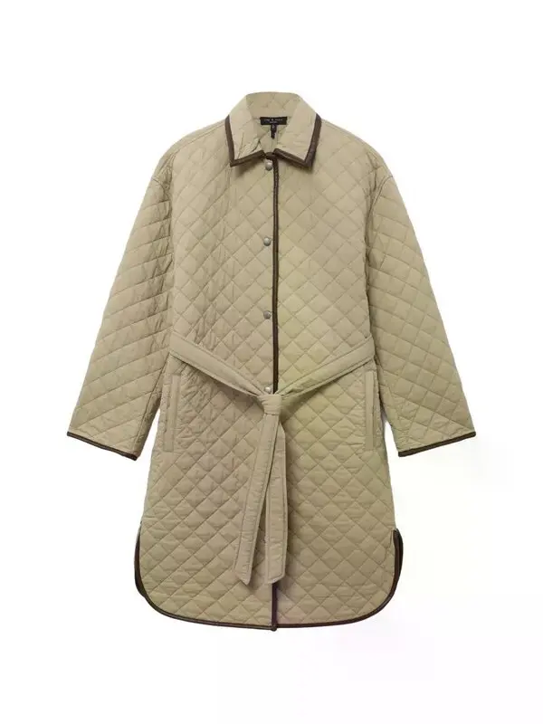Rag & Bone Quilted Tie Coat