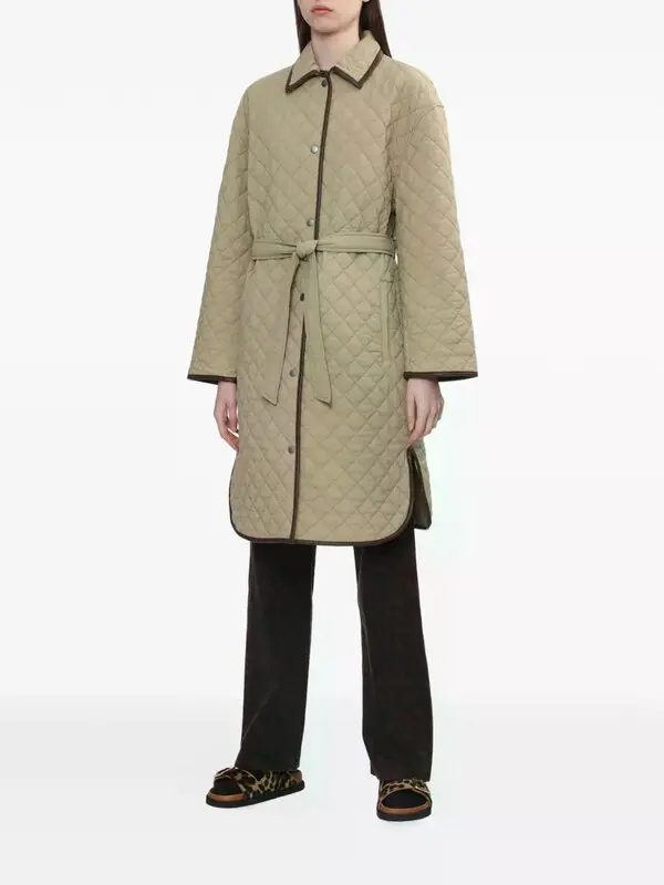Rag & Bone Quilted Tie Coat