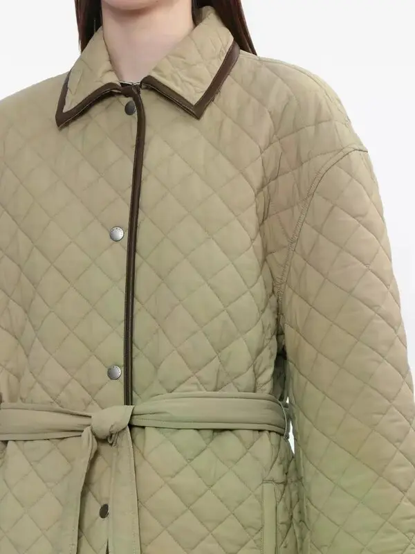 Rag & Bone Quilted Tie Coat