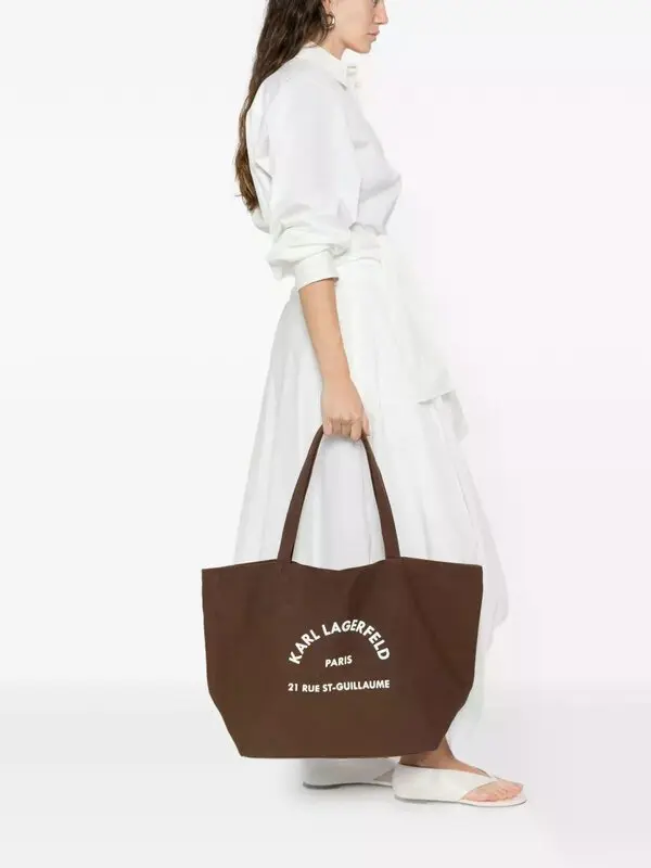 Karl Lagerfeld Logo-print Tote Bag