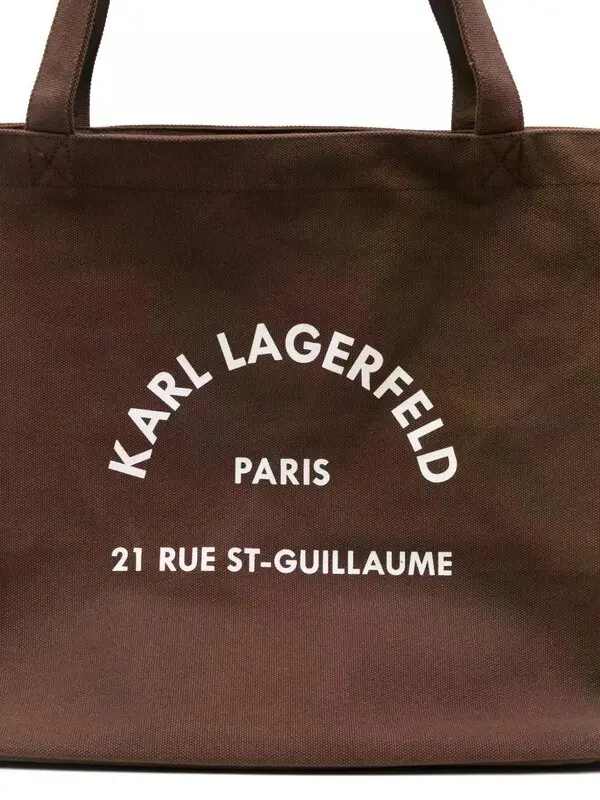 Karl Lagerfeld Logo-print Tote Bag