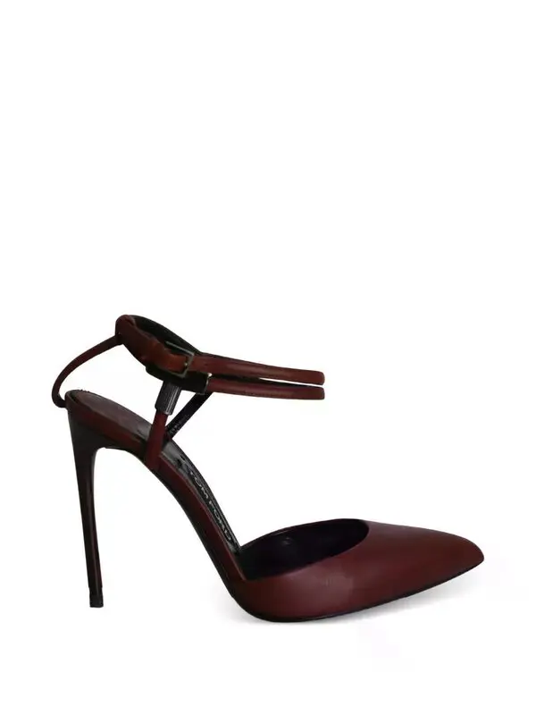 TOM FORD Leather Ankle-strap Pumps