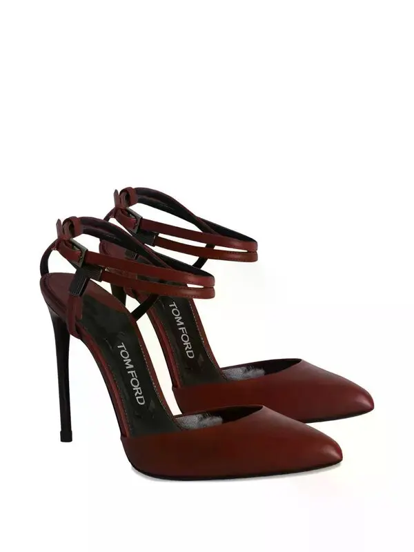 TOM FORD Leather Ankle-strap Pumps