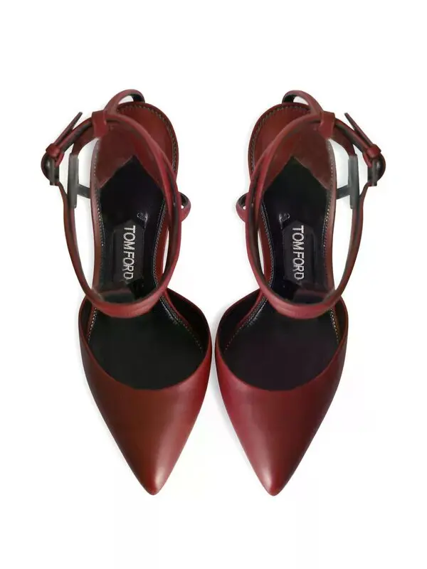 TOM FORD Leather Ankle-strap Pumps