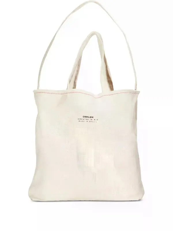 OSKLEN Topstitch Tote Bag