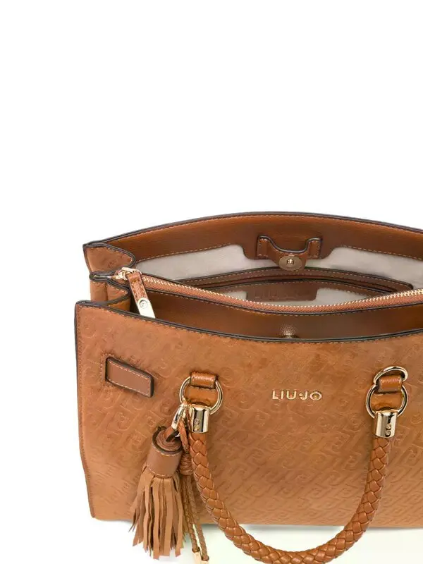 Liu Jo Manhattan Debossed Tote Bag