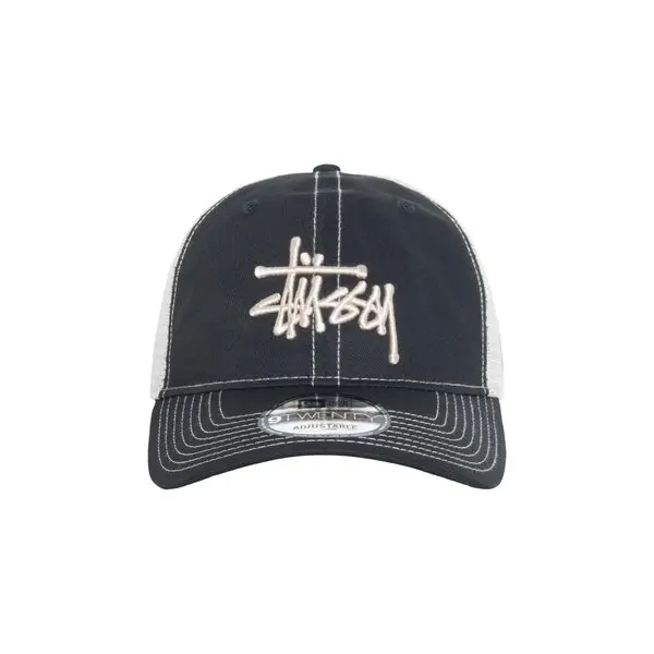 StÜssy New Era 9twenty Basic Trucker Cap - Black