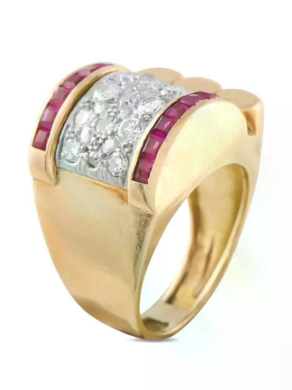 LB EXCLUSIVE Diamond And Ruby Ring