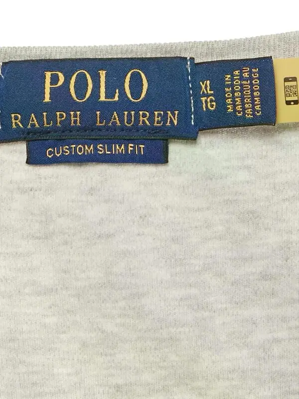 Polo Ralph Lauren Cotton Slim-fit T-shirt - Grey