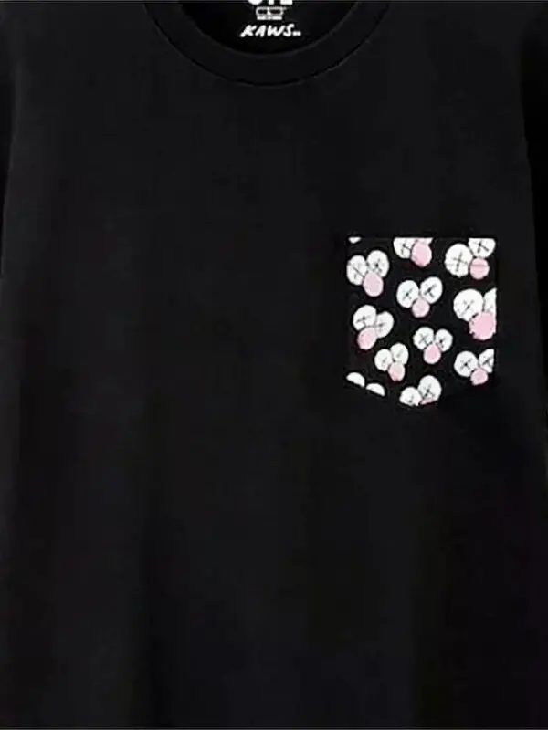 KAWS X Uniqlo Bff-pocket T-shirt