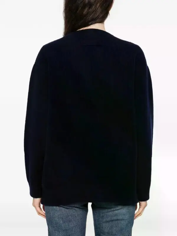 NICHOLSON & NICHOLSON Wavy Crew-neck Sweater