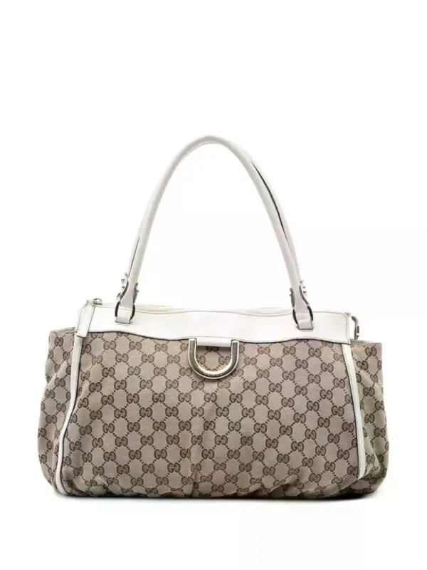 Gucci Gg Canvas Abbey D-ring Tote Bag