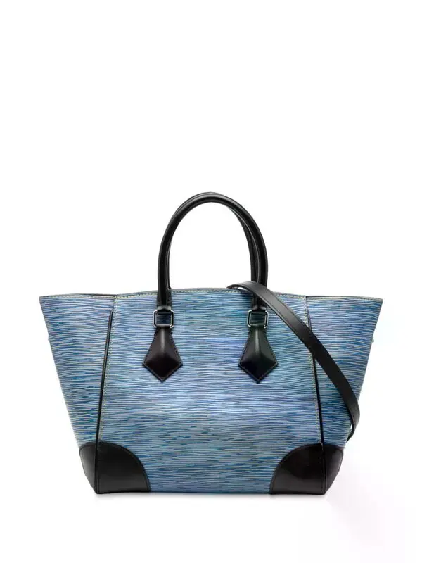 LOUIS VUITTON 2015 Epi Phenix Pm Satchel - Blue
