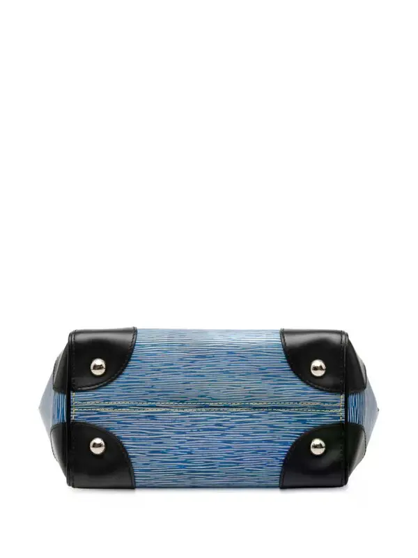 LOUIS VUITTON 2015 Epi Phenix Pm Satchel - Blue