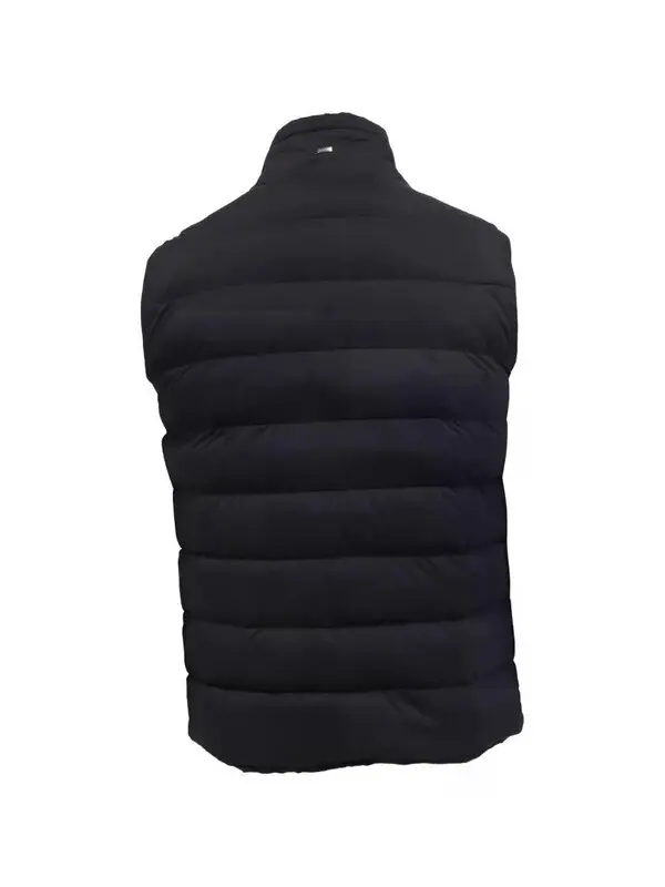 Herno Zip-up Padded Gilet - Black