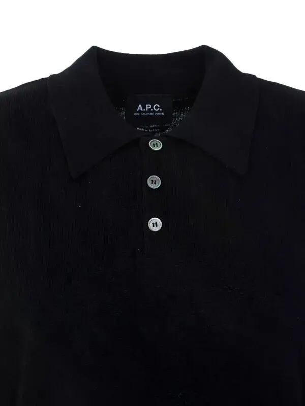 A.p.c. Short-sleeve Polo Shirt - Blue