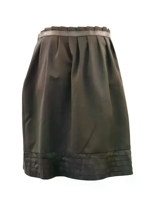 VIKTOR & ROLF VINTAGE Belted Pleated Skirt