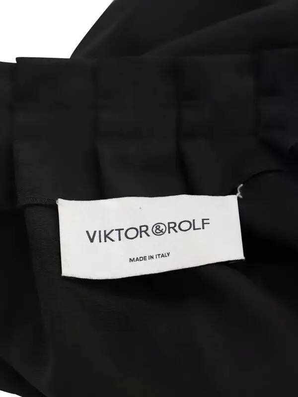 VIKTOR & ROLF VINTAGE Belted Pleated Skirt
