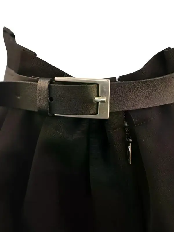 VIKTOR & ROLF VINTAGE Belted Pleated Skirt