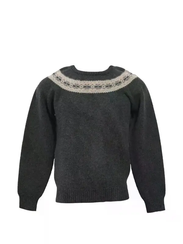 JIL SANDER Patterned Crew-neck Sweater