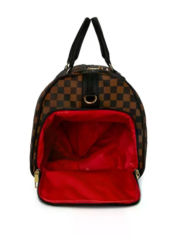 SPRAYGROUND Jetstream Embossed Check Holdall