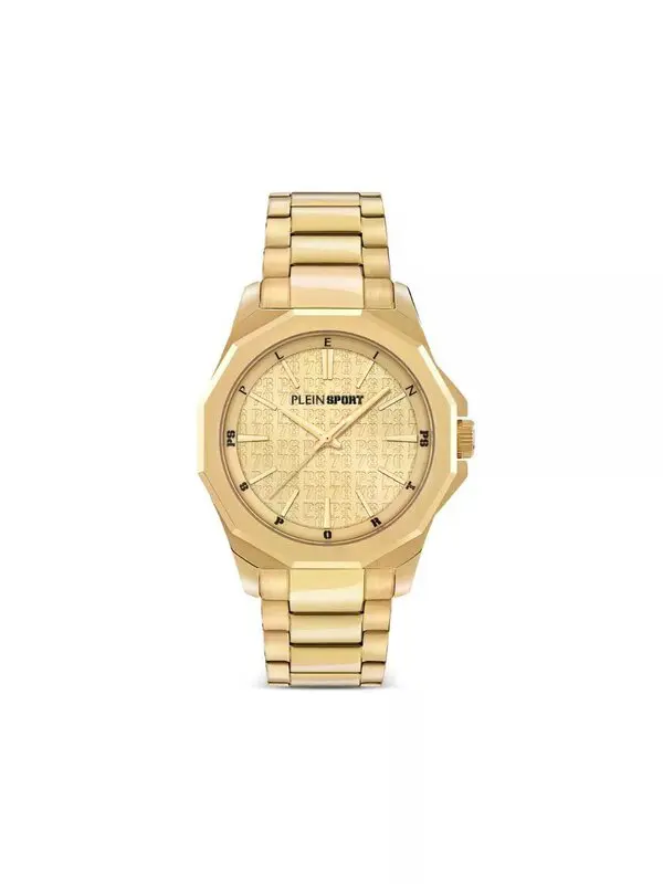 PLEIN SPORT Octagon Watch - Gold