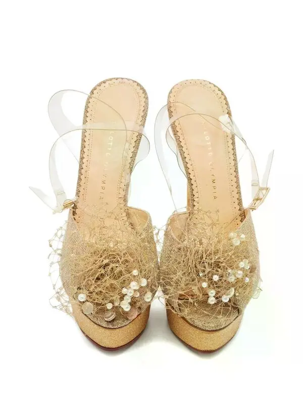 CHARLOTTE OLYMPIA Embellished Sandals