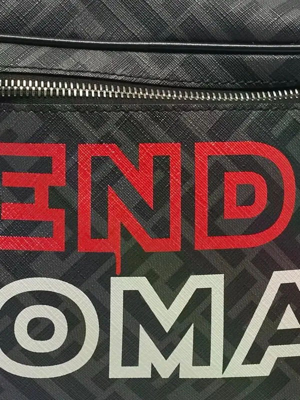 Fendi Ff-motif Logo-print Belt Bag