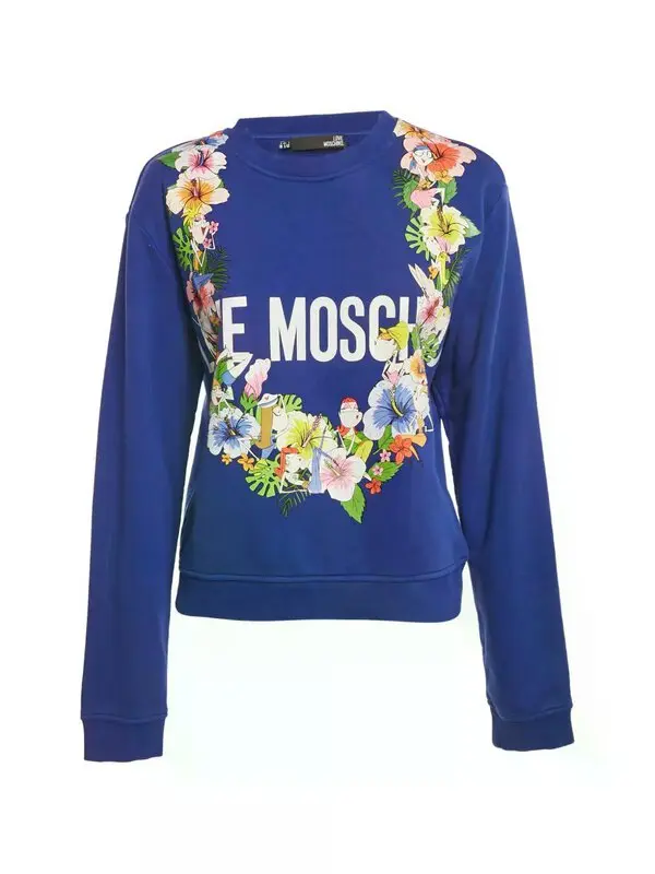 Moschino Floral-print Sweatshirt