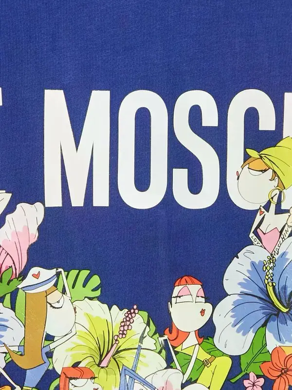 Moschino Floral-print Sweatshirt