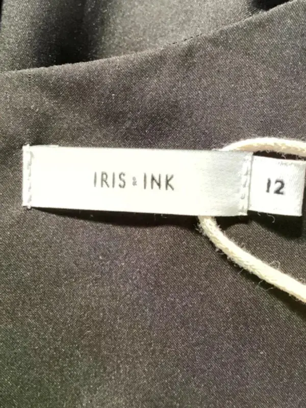 Iris & Ink Contrasting Stitch A-line Dress