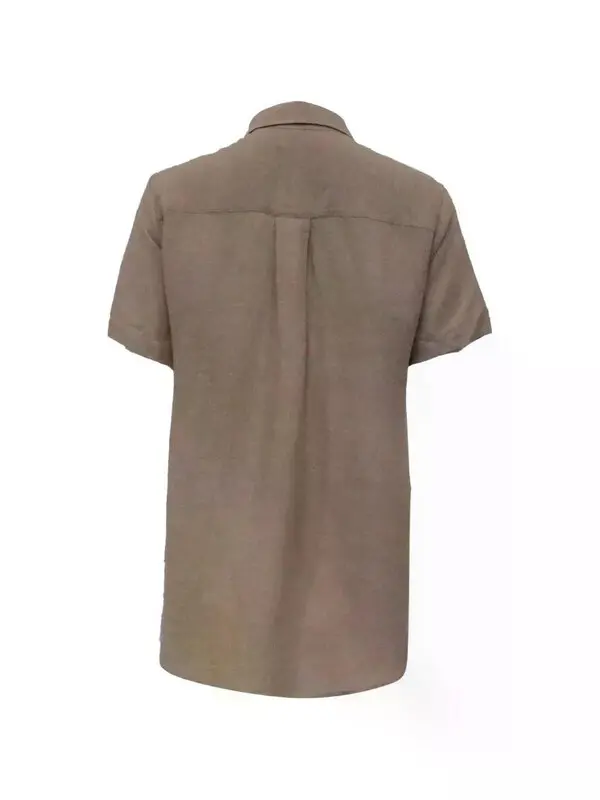 Theory Tie-front Button-down Shirt