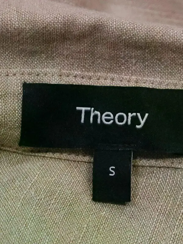 Theory Tie-front Button-down Shirt