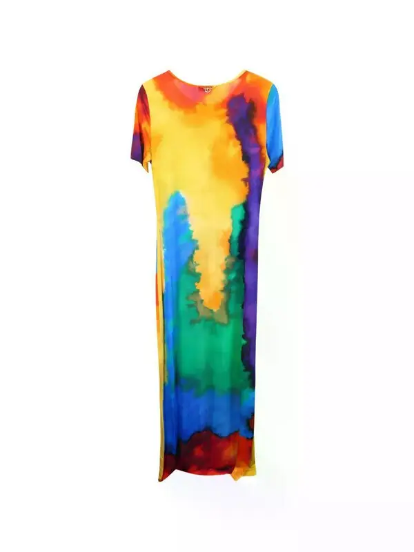 Rabanne Tie-dyed Maxi Dress