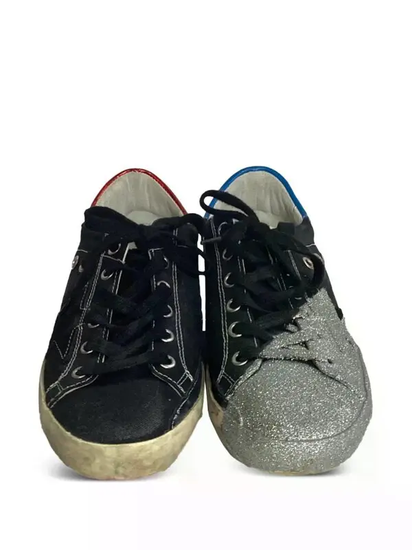 GOLDEN GOOSE 2017 Glitter Canvas Sneakers