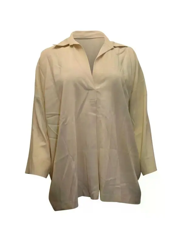 Vince Long-sleeve Collared Blouse