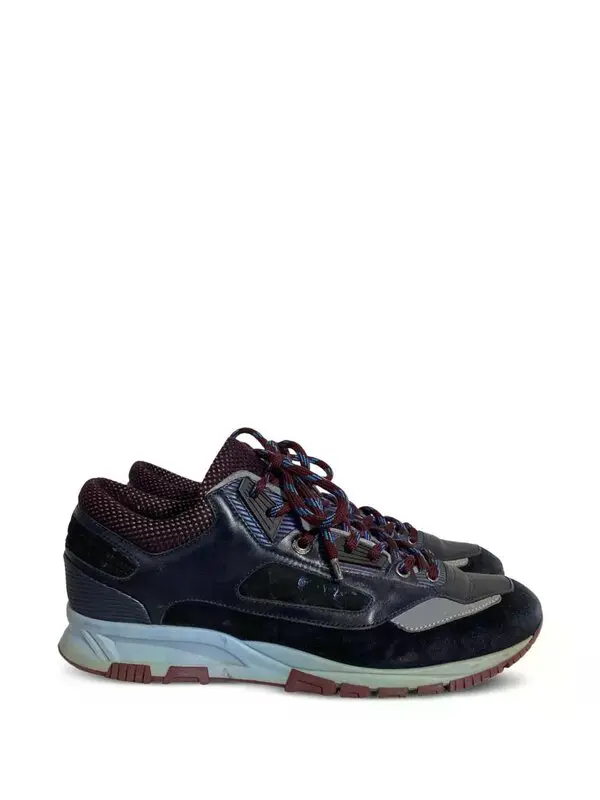 LANVIN Panelled Runner Sneakers - Blue