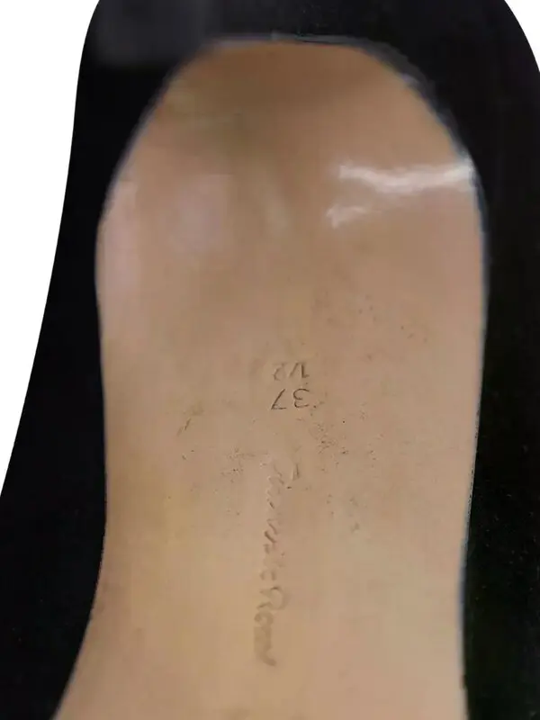 GIANVITO ROSSI Metal-mesh Cap-toe Stiletto Pumps