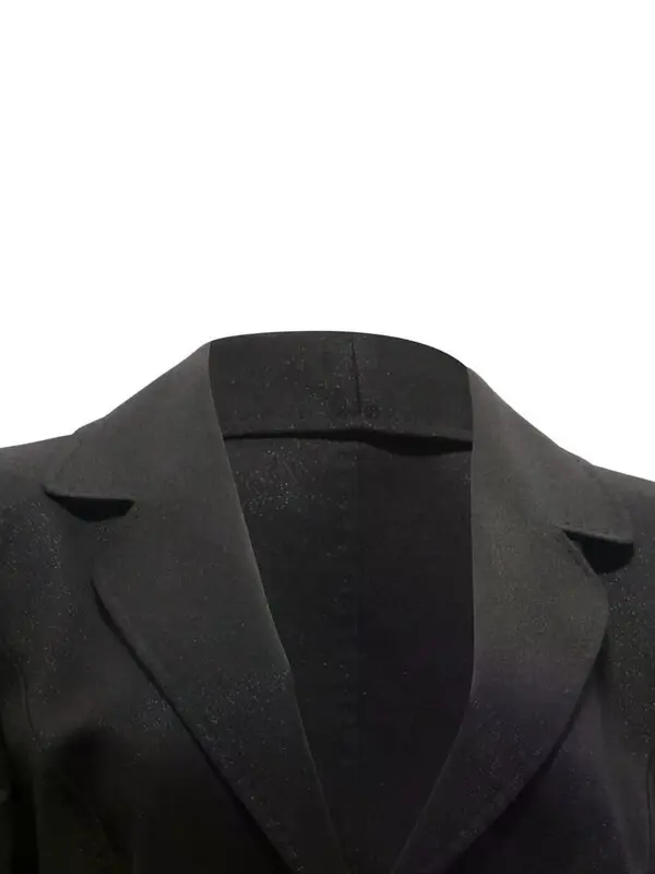 Valentino Garavani Single-breasted Blazer With Ruffle Cuffs