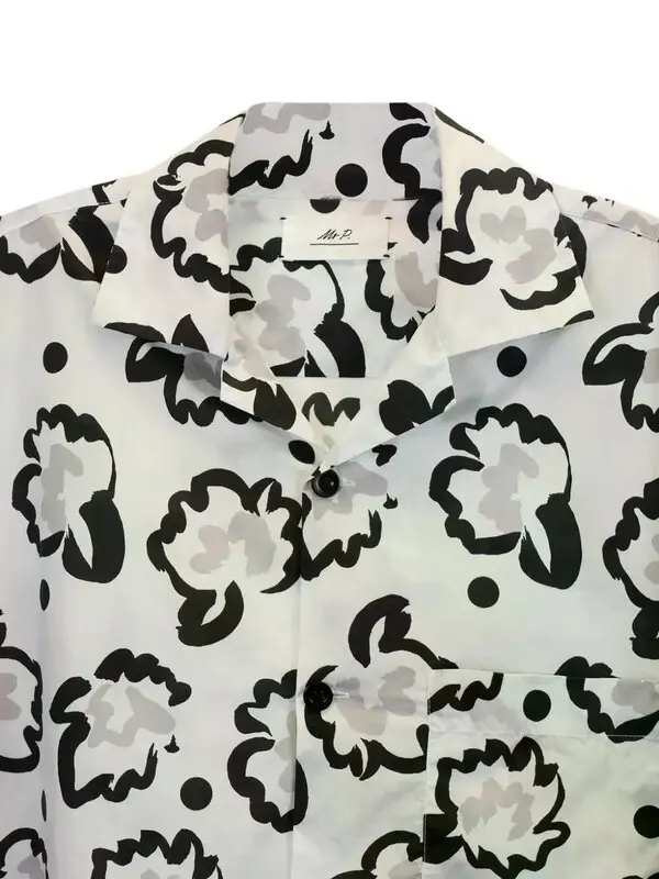Mr P. Printed Patch-pocket Shirt