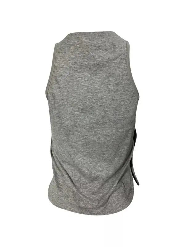 Stella McCartney X Adidas Logo-print Cotton Tank Top