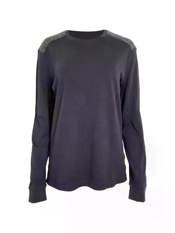 Giorgio Armani Colour-block Long-sleeves Top