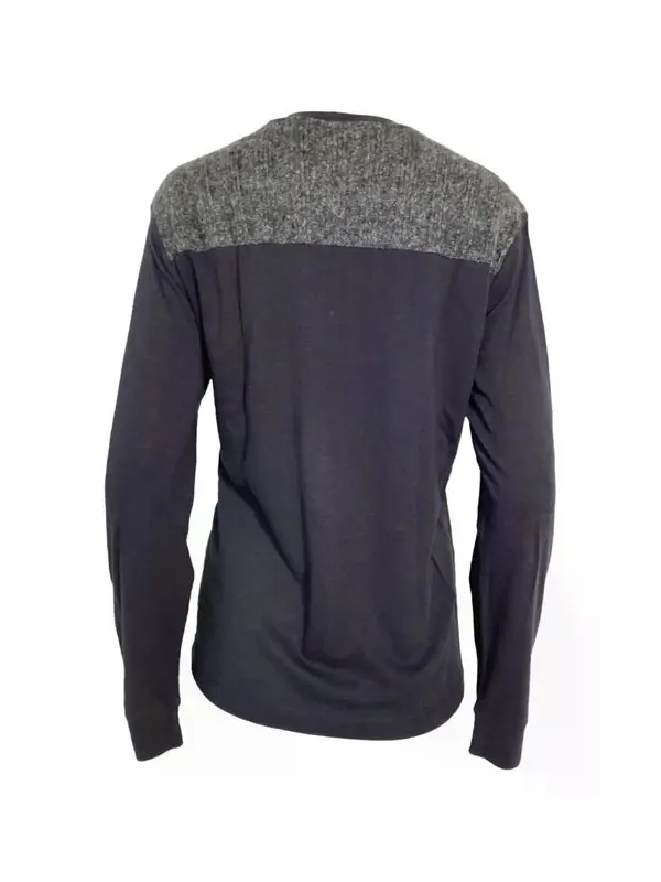 Giorgio Armani Colour-block Long-sleeves Top