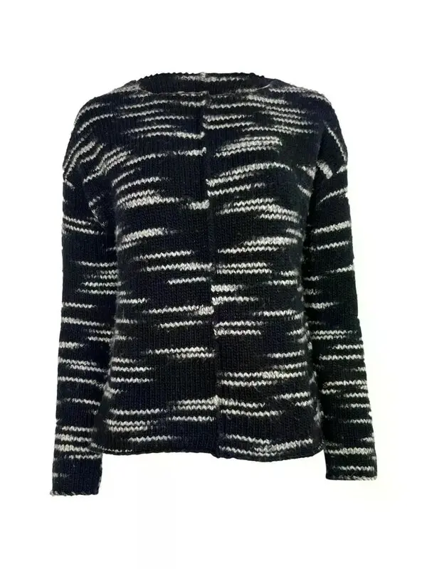 NILI LOTAN Crew-neck Long-sleeve Sweater