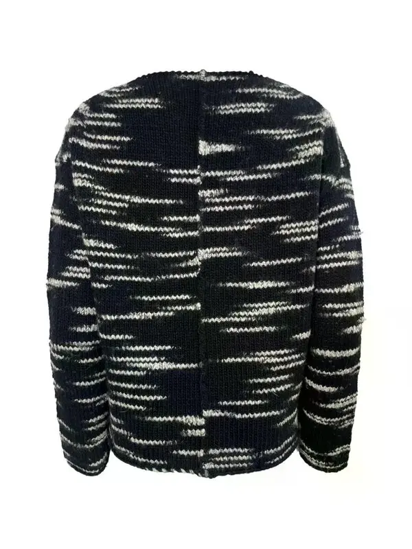 NILI LOTAN Crew-neck Long-sleeve Sweater