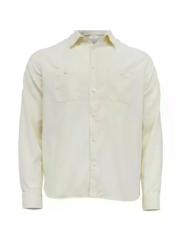 Mr P. Buttoned Flap-pocket Long-sleeve Shirt