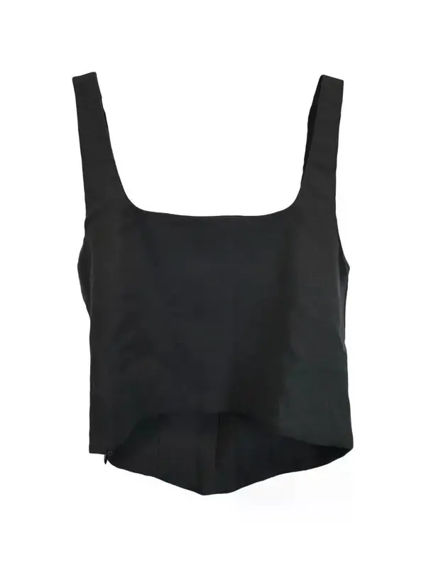 REFORMATION Square-neck Corset Top