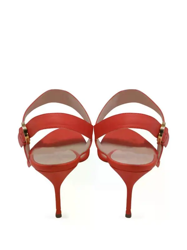 SERGIO ROSSI Slingback Leather Sandals